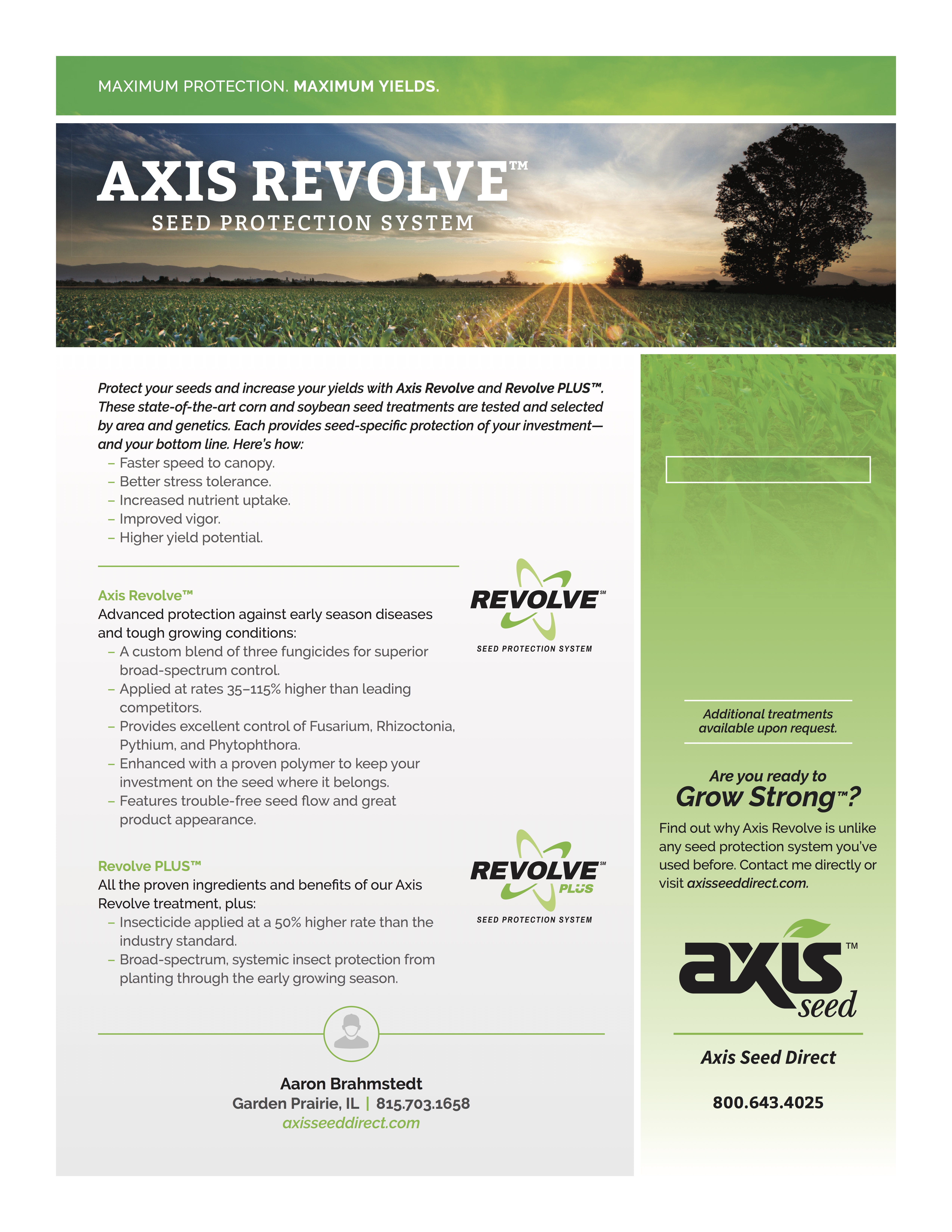 Rvolve Treatment - Axis Seed Direct - Axis Seed Direct