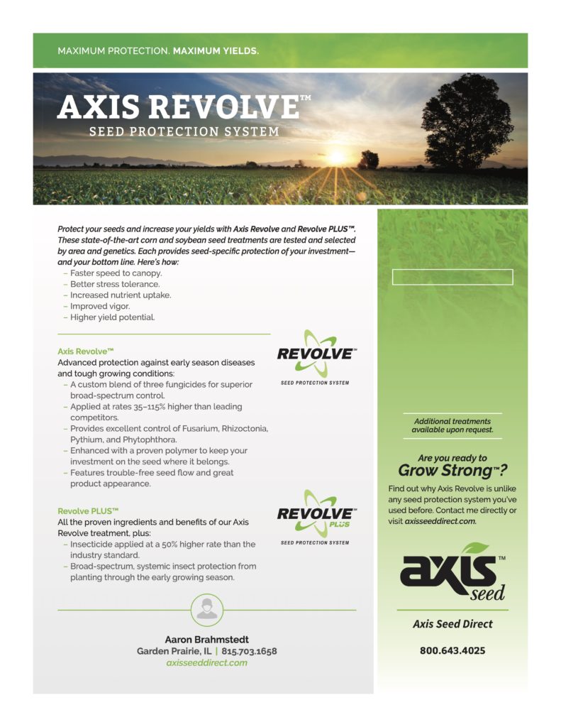Axis Revolve - Seed Protection System - Axis Seed Direct